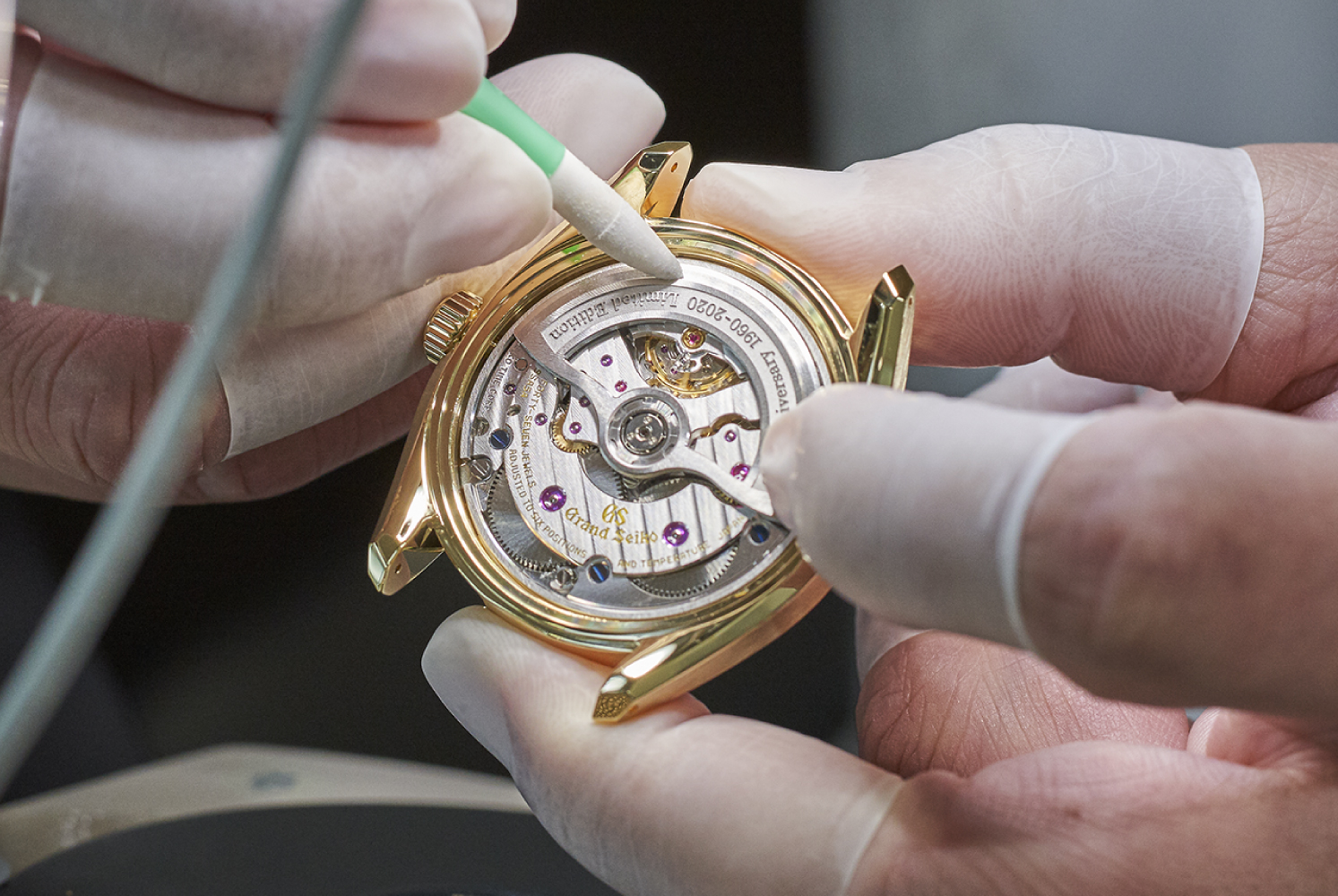 Watchmaking Demonstration 9SA5 and Hands-on with 9S65 session 2 | GS9 ...